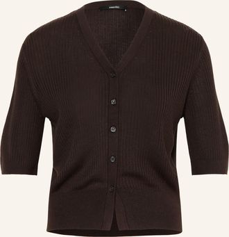 someday Someday Strickjacke Tilina Mit 3/4-Arm braun