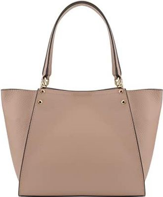 Pourchet Hebdo - Sac Cabas cuir de vachette grand format doublé coton Taille Unique