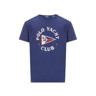 Polo Ralph Lauren T-Shirt Polo -Yachtclub-Grafik in Blau