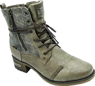 Mustang Jeans Bottine Femme 1229-510, Pointure:38 EU, La Couleur:Gris