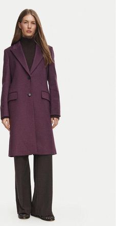 HUGO BOSS Wollmantel Classin1 50574982 Violett Regular Fit