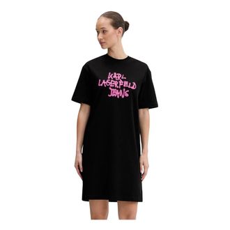Karl Lagerfeld Robe Courte - Femme - Robes - Noir - Taille: 36 FR