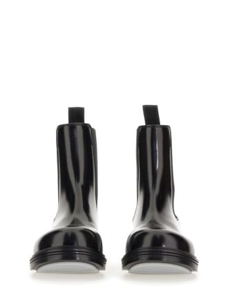 Bottega Veneta Fireman Chelsea Boot - Black