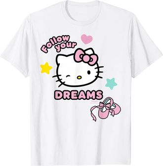 Hello Kitty Passion Success Dreams S&uuml;&szlig;er Freundschaftsklassiker T-Shirt
