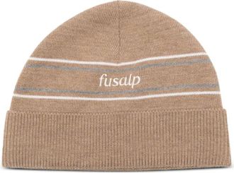 Fusalp bonnet à logo brodé - Marron