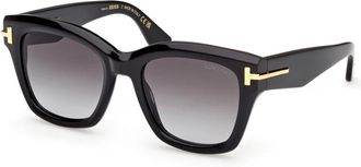 Tom Ford unisex, Accessoires, Noir, Taille: 53 MM Icon Butterfly Lunettes de soleil