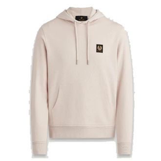 Belstaff Premium Patch Popover Hoody - - Sweatshirts & Hoodies - Herren - Beige - S