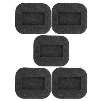 Angoily 5 St&uuml;ck rutschfeste Filzunterlagen f&uuml;r M&ouml;belrollen M&ouml;belbodenschutz Ger&auml;uschd&auml;mpfende M&ouml;belstopper Schutzpads f&uuml;r B&uuml;rostuhl Schreibtischstuhl K&uuml;hlschr