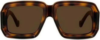 Loewe unisex, Accessoires, Brun, Taille: 56 MM Signature Lunettes