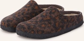 Birkenstock Hausschuhe Amsterdam Wrapped Dip braun