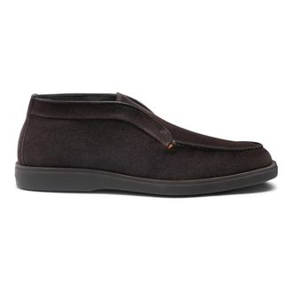 Santoni Wildleder Desert Boot - - Shoes - Herren - Grau - 40 EU