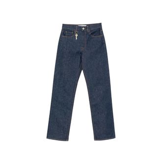 Carven Gerades Jeans - - Jeans - Damen - Blau - XS