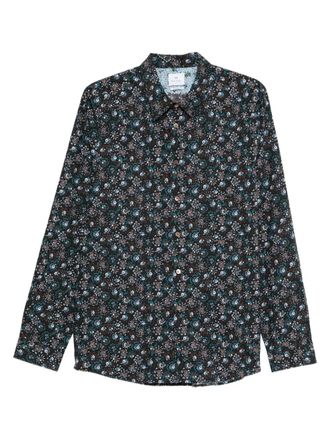 Paul Smith chemise Ferris Floral - Noir