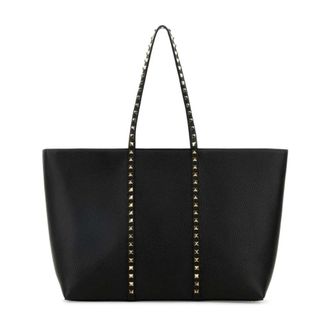 Valentino Garavani Rockstud Tote - - Bags - Damen - Schwarzk - ONE SIZE