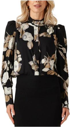 Kudibal Copenhagen Damen, Blusen & Hemden, Schwarzk, LGr&ouml;&szlig;e