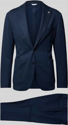 Manuel Ritz Slim Fit Anzug mit 2-Knopf-Sakko