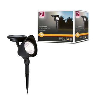 Paulmann 94873 Solar LED Spot Solena IP44 3000K 2lm Schwarz
