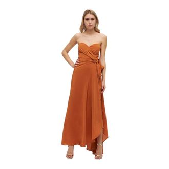 Federica Tosi Kleider - - Dresses - Damen - Orange - S