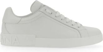 Dolce & Gabbana Low-Top Sneaker - Portofino Sneaker - Gr. 41 (EU) - in Weiß - für Damen