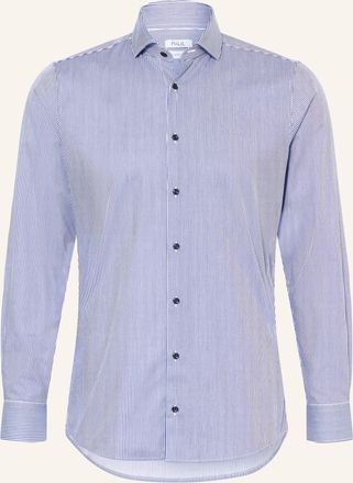 Paul Paul Hemd Shaped Fit blau