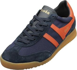 Gola Baskets Tornado pour homme, Bleu marine/orange, 45 EU