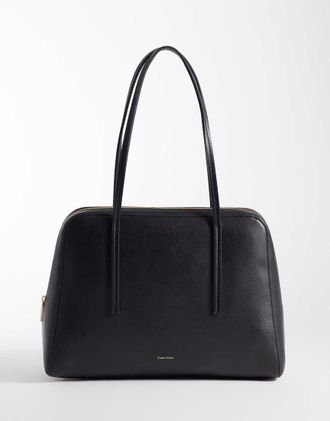 Calvin Klein Bowlingtasche in Schwarz mit Logo