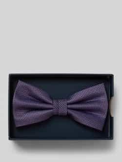 Willen Krawattenfabrik Fliege aus reiner Seide mit verstellbarer Kragenweite