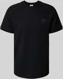adidas Originals T-Shirt mit Label-Stitching und Rundhalsausschnitt