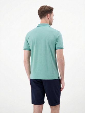 Lerros Poloshirt mit Logo Stickereicla
