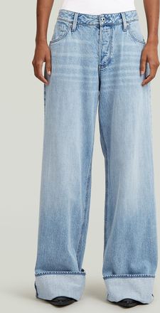 G-Star Roxx Wide Jeans - Hellblau - Damen