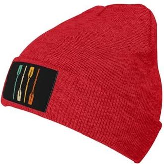 Generic Rame R&eacute;tro Homme Femme Skull Cap Coupe-Vent Bonnet De P&ecirc;cheur L&eacute;ger Bonnets Hiver pour Le Quotidien Course &Agrave; Pied Randonn&eacute;e
