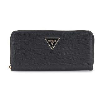 Guess Femme, Accessoires, Noir, Taille: ONE Size Laurel Zip Wallet with Bracelet