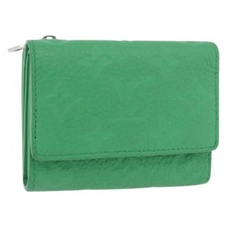 Louis Vuitton Pre-owned Portefeuille Pilot Wallet - - Pre-owned - Damen - Gr&uuml;n - ONE SIZE