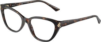 Jimmy Choo London unisex, Accessoires, Brun, Taille: 52 MM Jc3011 Cat Eye Frame