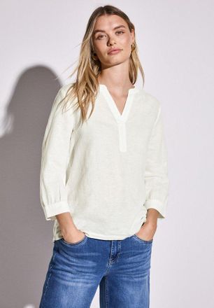 Street One Klassische Bluse mit 3/4 &Auml;rmeln