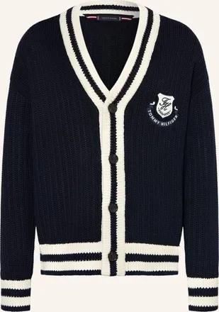 Tommy Hilfiger Strickjacke blau