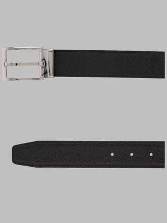 Ferragamo Reversible Calf Leather Belt - Black