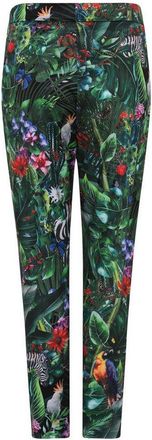 Robell Jogger Pants Hygge-52544-54348, im tropischen Druck mit Taschen Taschen mit Rei&szlig;verschluss