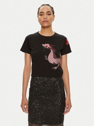 Pinko Pinko T-Shirt Quentin 100535 A1QT Schwarz Regular Fit