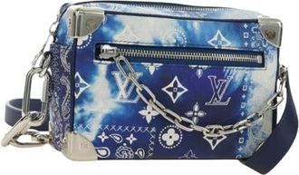 Louis Vuitton Sac bandouli&egrave;re Monogram pr&eacute;-poss&eacute;d&eacute; - Femme - Pre-owned - Bleu - Taille: ONE Size