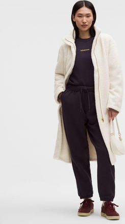 lululemon Lunar New Year Sueded Boucle Stand-Collar Coat pour Femmes - Taille XL