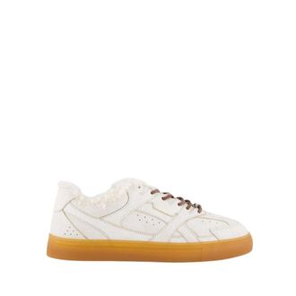 Copenhagen Femme, Chaussures, Blanc, Taille: 40 EU Veste Vintage Teddy Blanche