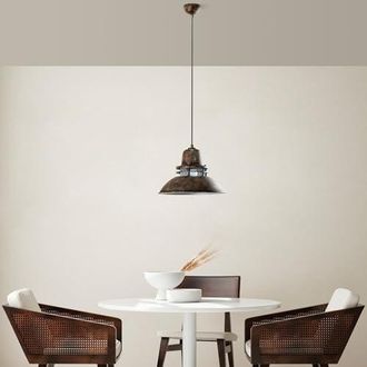 Opviq Elegant Adjustable Chandelier, Antiquation Finish, &Oslash;34 cm | Metal Body, Height 34-123 cm, 1 x E27 Max 40W | Perfect for Modern Living Spaces