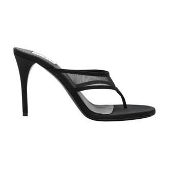 Alaia Infra Sandales 90 - Femme - Chaussures - Noir - Taille: 36 EU