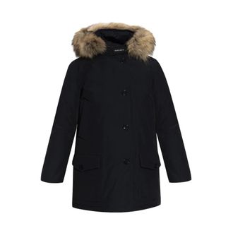 Woolrich Kapuzen-Daunenjacke - - Jackets - Damen - Blau - L