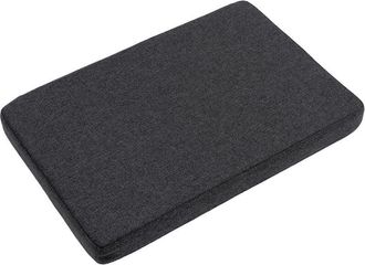 ebuy24 Betty Kissen f&uuml;r Bank 50x33cm grau