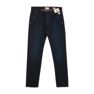Roy Rogers Jean droit en denim de coton - Homme - Jeans - Bleu - Taille: W36