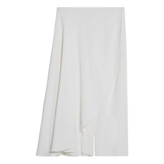 Alaia Wei&szlig;er Ausgestellter Rock - - Skirts - Damen - Wei&szlig; - M