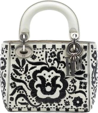 Dior Pre-owned The Lady Dior - Femme - Pre-owned - Blanc - Taille: ONE Size