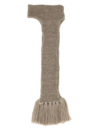 Kijima Takayuki WKN-242913_29 Knitted Wool Ear Band Winter Hat - Gray